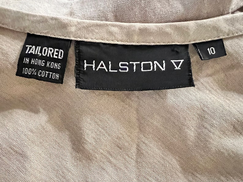 Vintage HALSTON V, Cotton Skirt Set, 70s Dress, Vintage Skirt Set, 70s ...