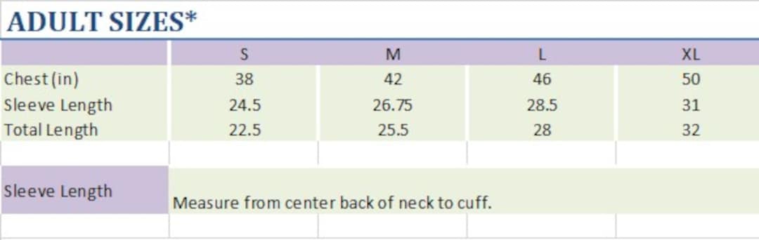 Custom Sizing - Etsy