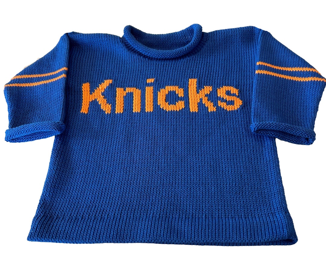 Custom NY Knicks Team Spirit Sweater - Etsy