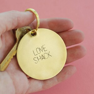 Funny Custom Stamped Key Ring, Key Chain - Etsy