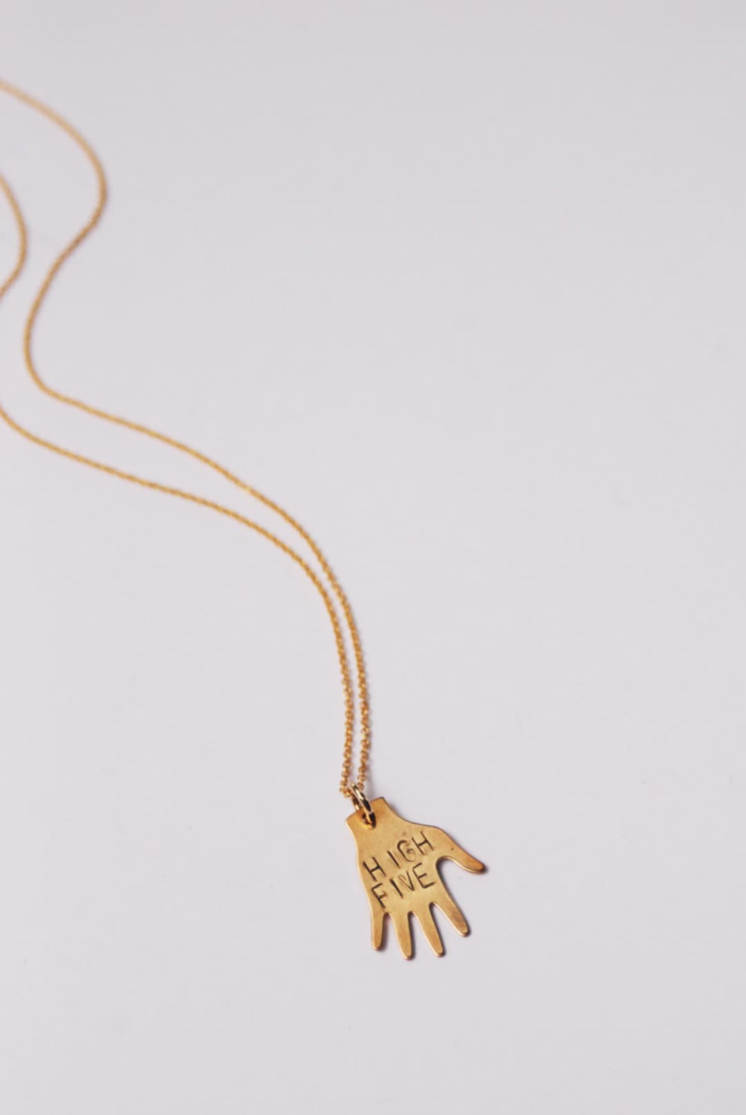 High Five Necklace - Etsy