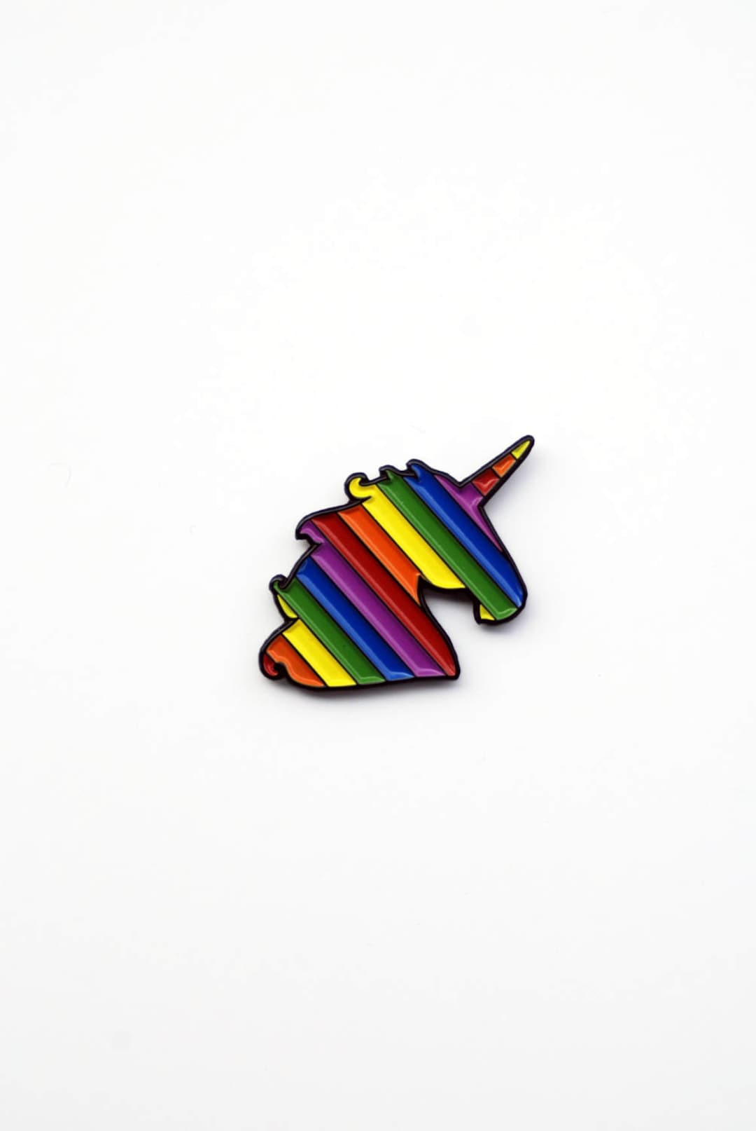Rainbow Unicorn Enamel Lapel Pin - Etsy