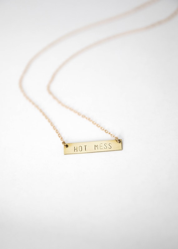 Hot Mess Necklace | Etsy