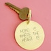 Funny Custom Stamped Key Ring, Key Chain - Etsy