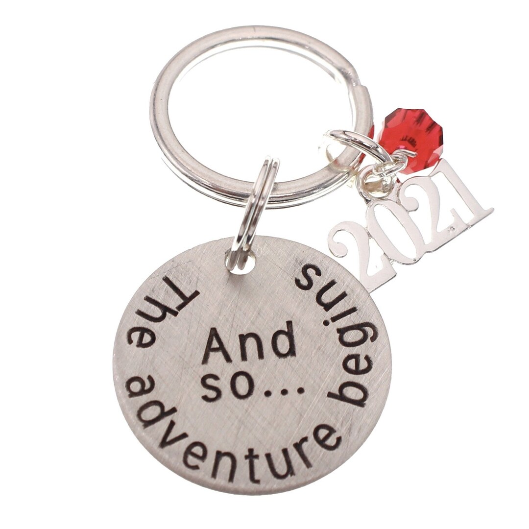 Personalized Graduation Class of 2022 Keychain, Custom Gift From ...