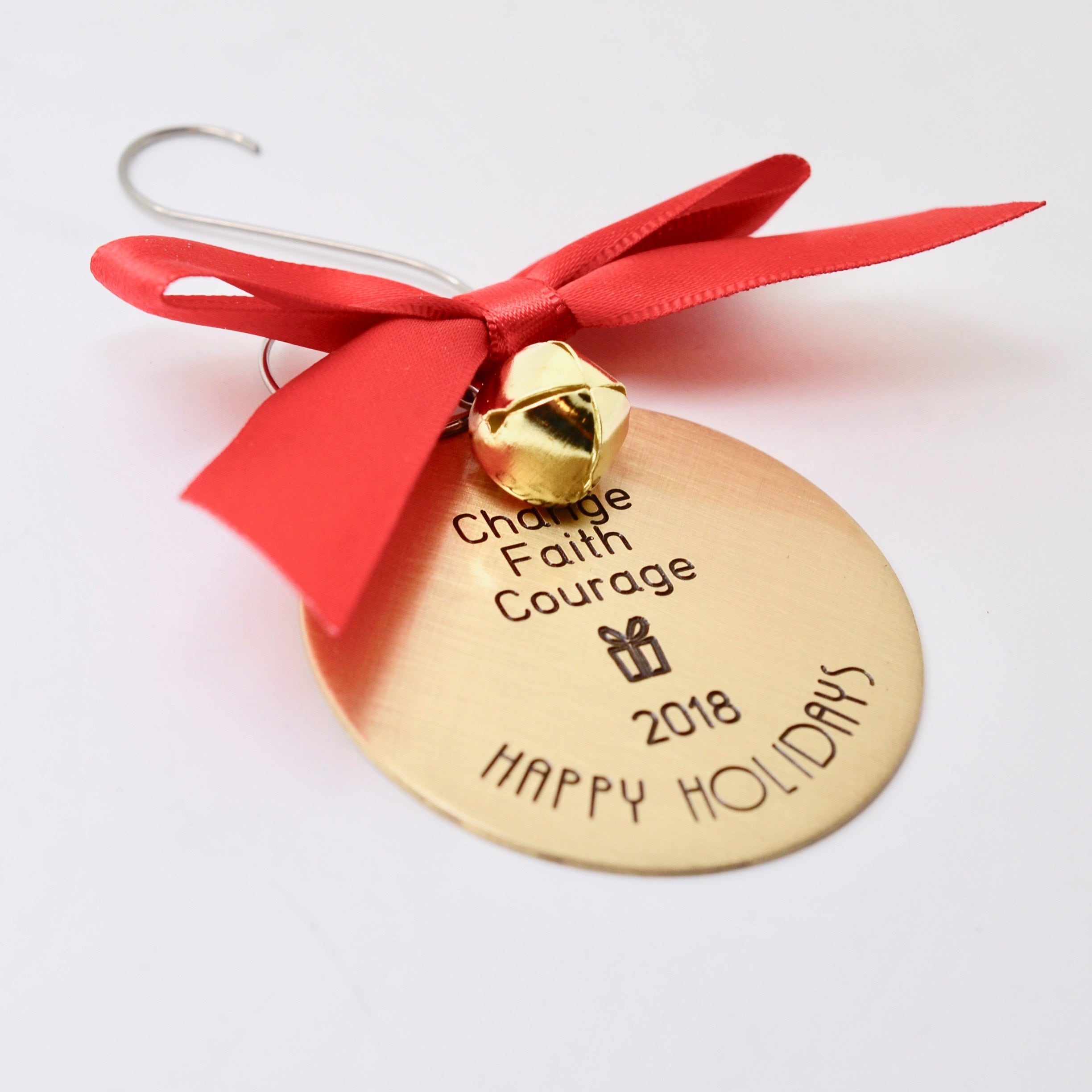 Unique Personalized Christmas Engraved Xmas Ornaments Custom Laser ...
