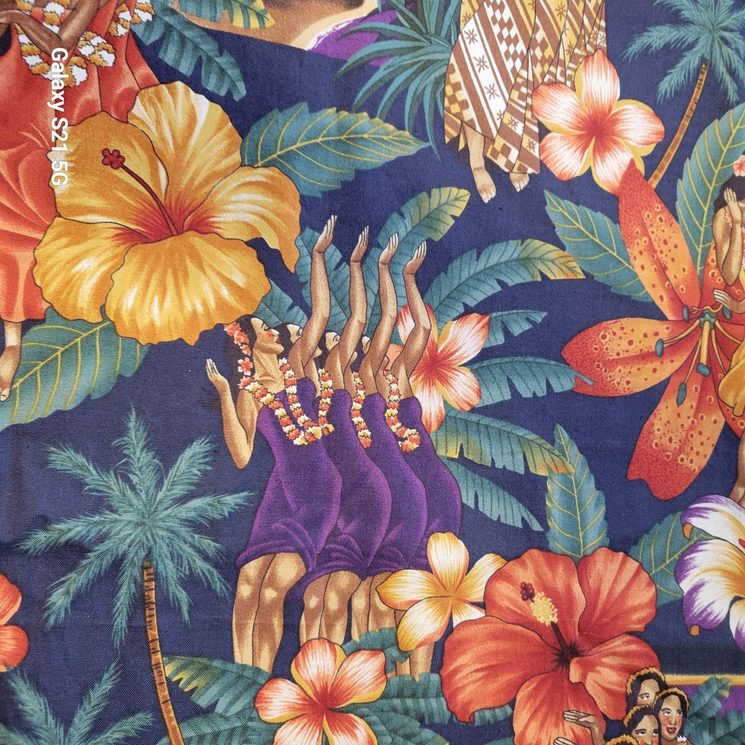 Alexander Henry Fabrics hana Luau Cotton Fabric BTY - Etsy