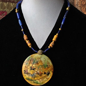 Beautiful Hand Painted Middle Eastern Antique Miniature: Old - Etsy