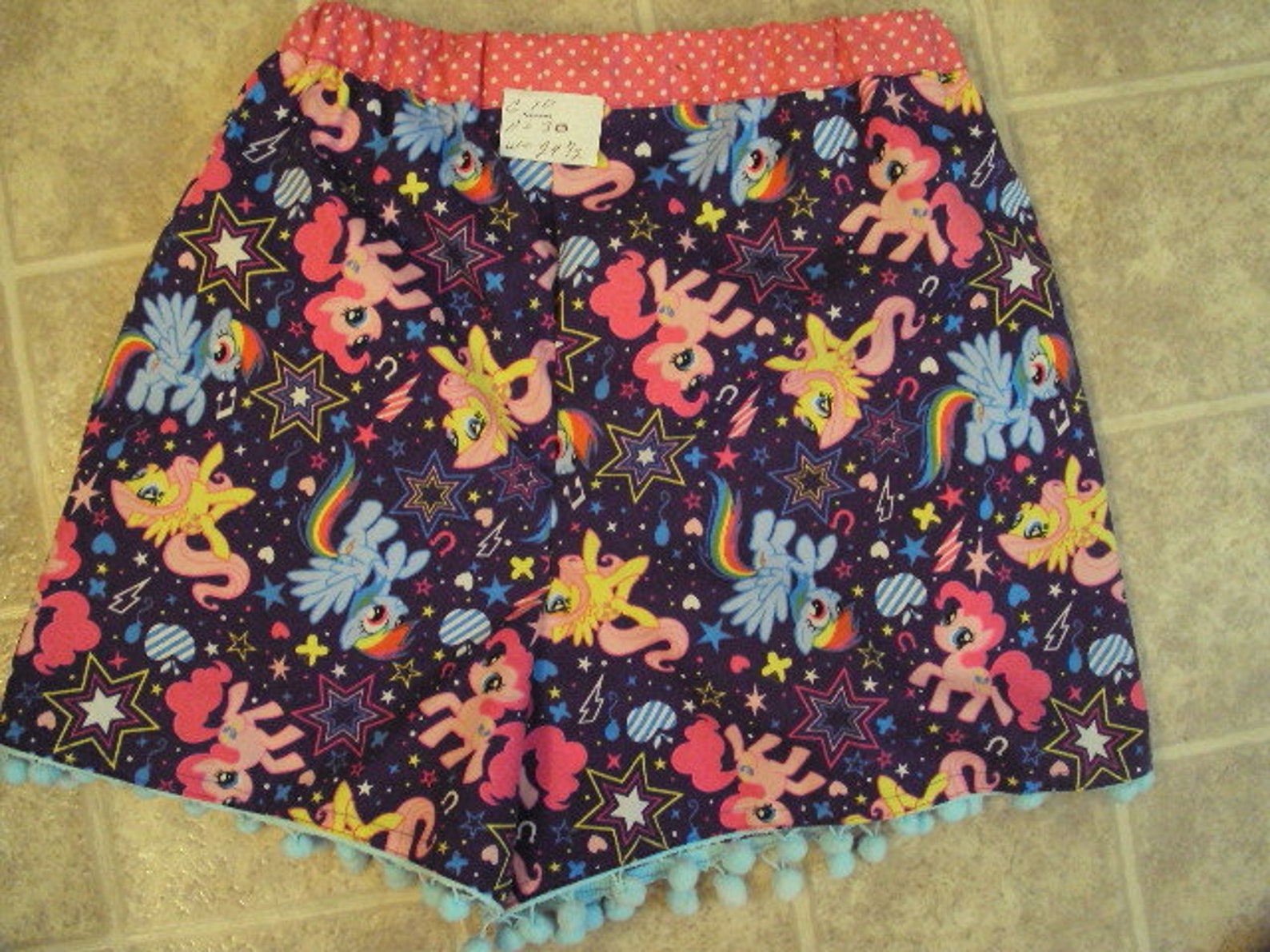 My Little Pony Shorts, Kids Shorts, Skort, Coachella Shorts - Etsy