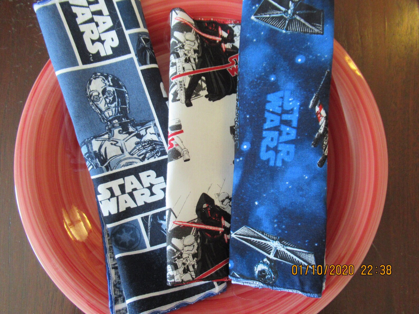 Childrens Star Wars Napkins, Star War Characters Lunch Box Napkins ...