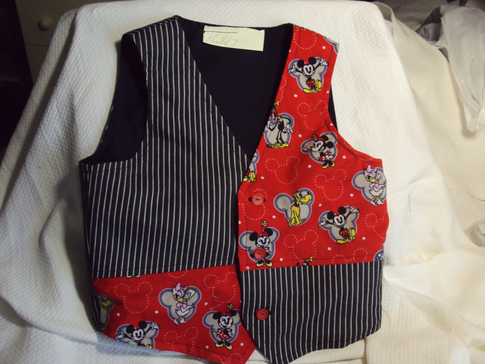 Mickey Mouse Vestred Mickey Minnie Plutodonald and Daisy - Etsy