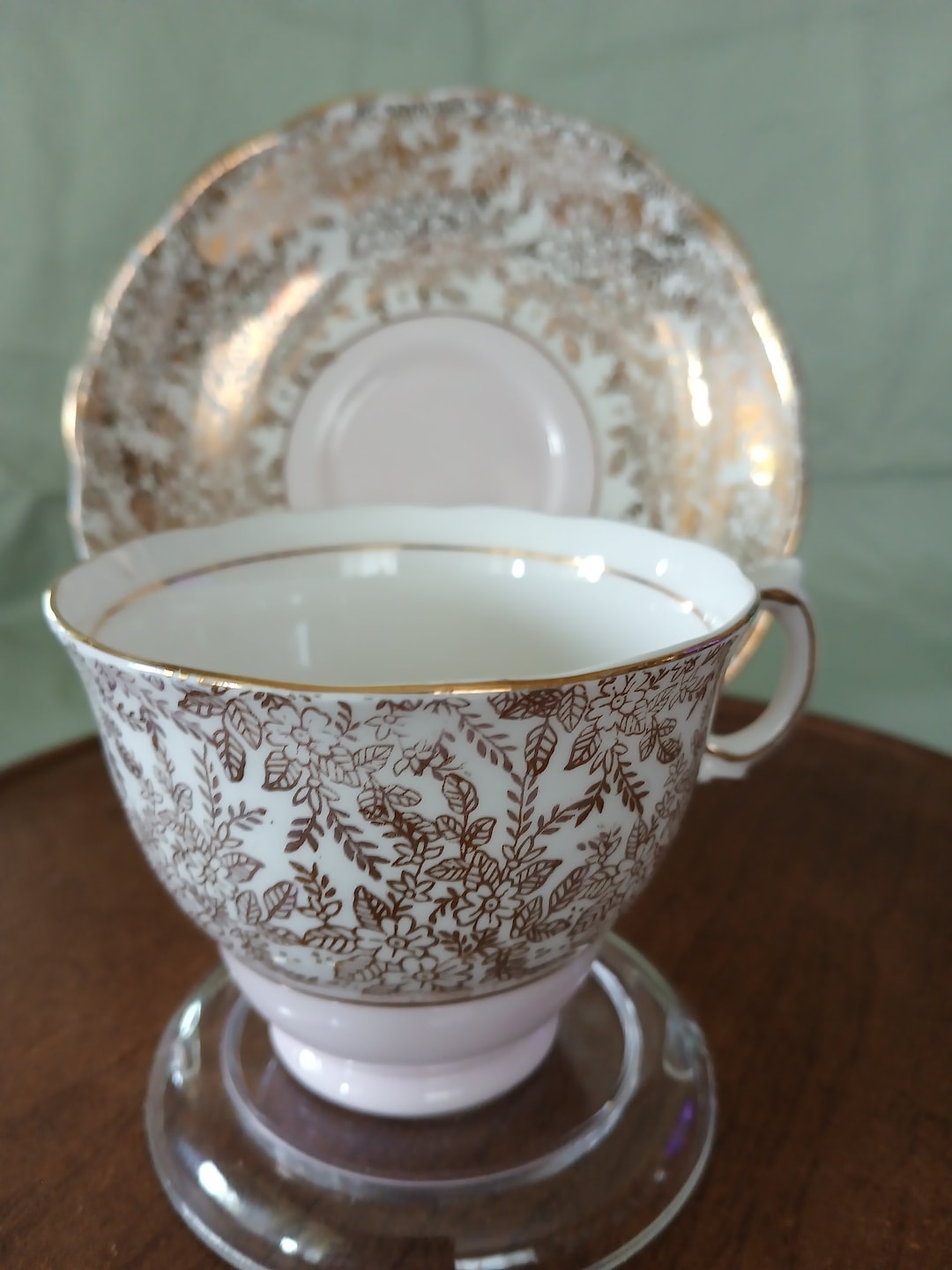 Vintage Colclough Teacup Saucer Set English China Tea Party - Etsy