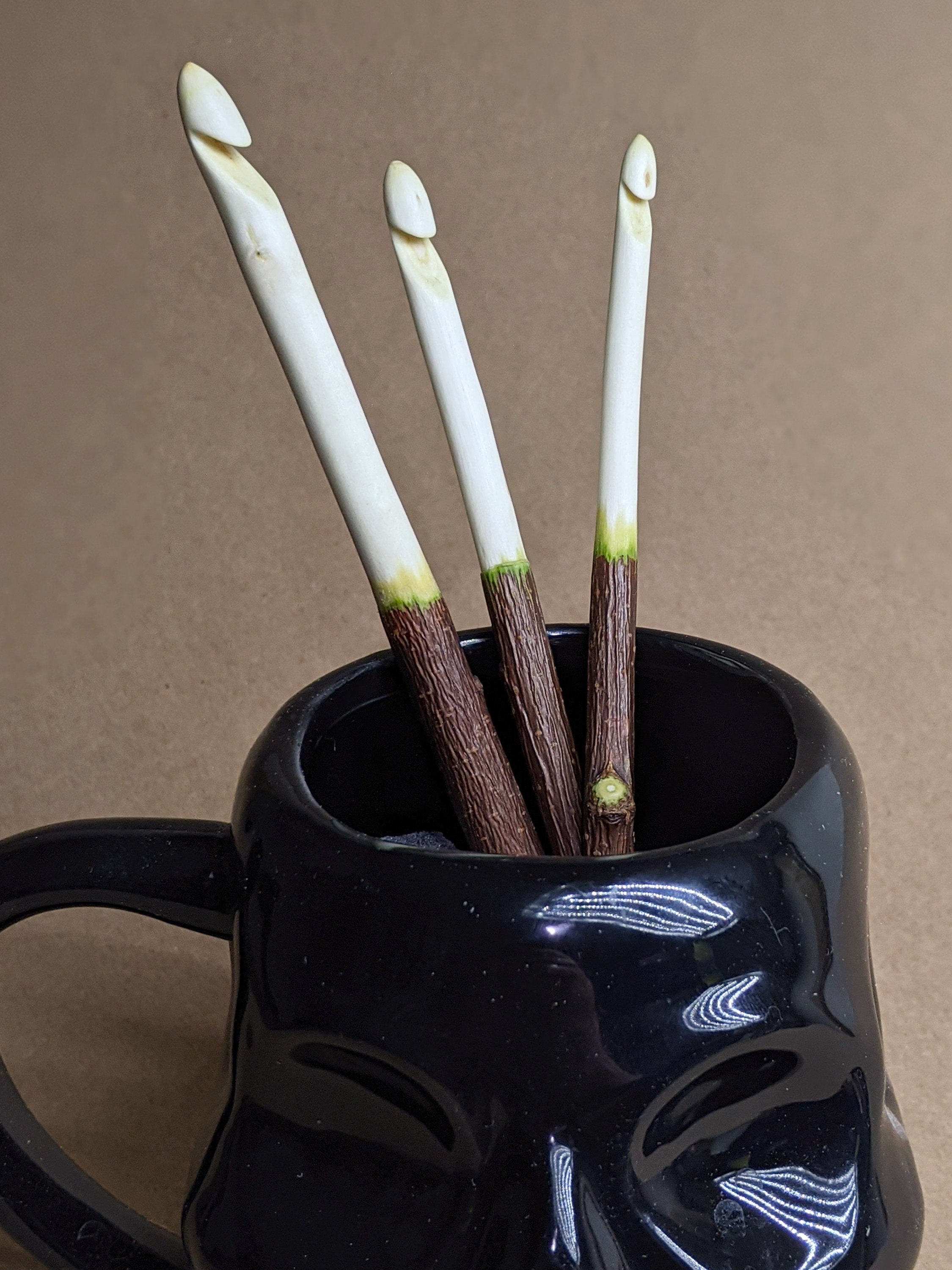 Mountain Ash Hand Carved Crochet Hooks - Etsy New Zealand
