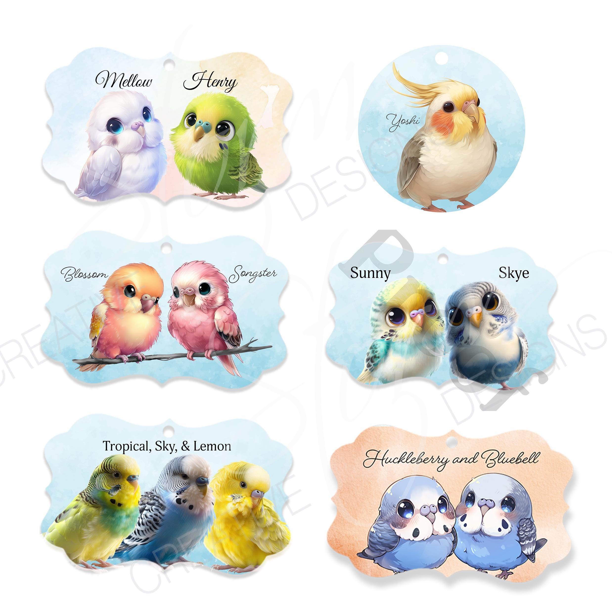 Custom Pet Bird Cage Sign: Personalized Metal Bird Name Plaque - Etsy
