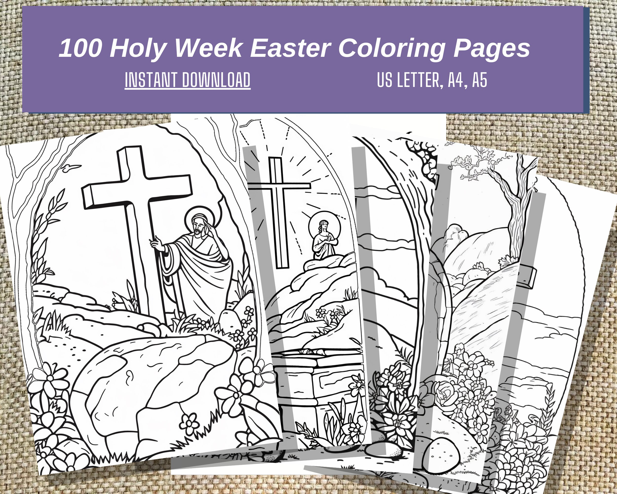 Holy Thursday Coloring Page