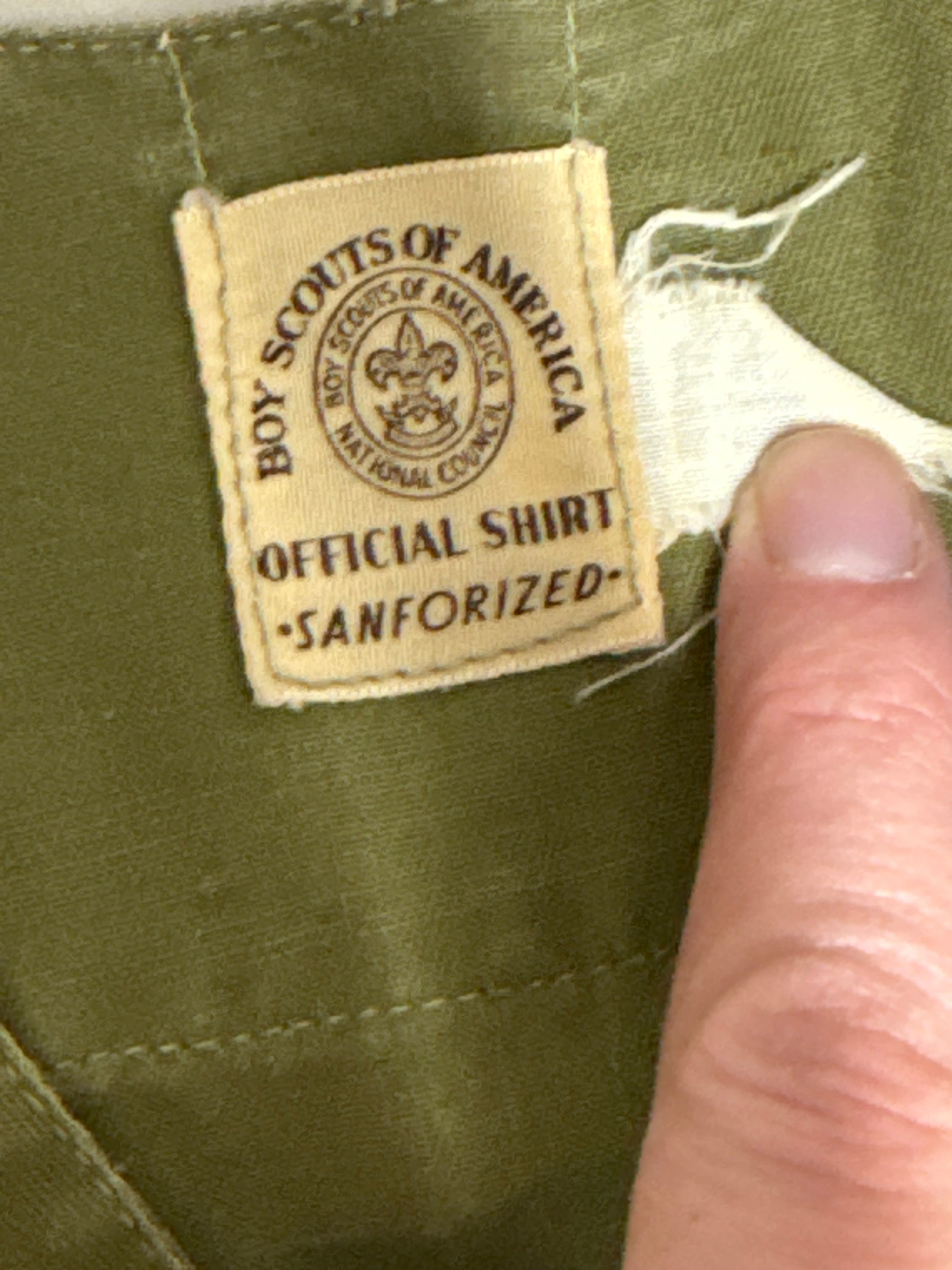 BSA Children's Vintage Collarless Boy Scout Uniform Shirt - Etsy