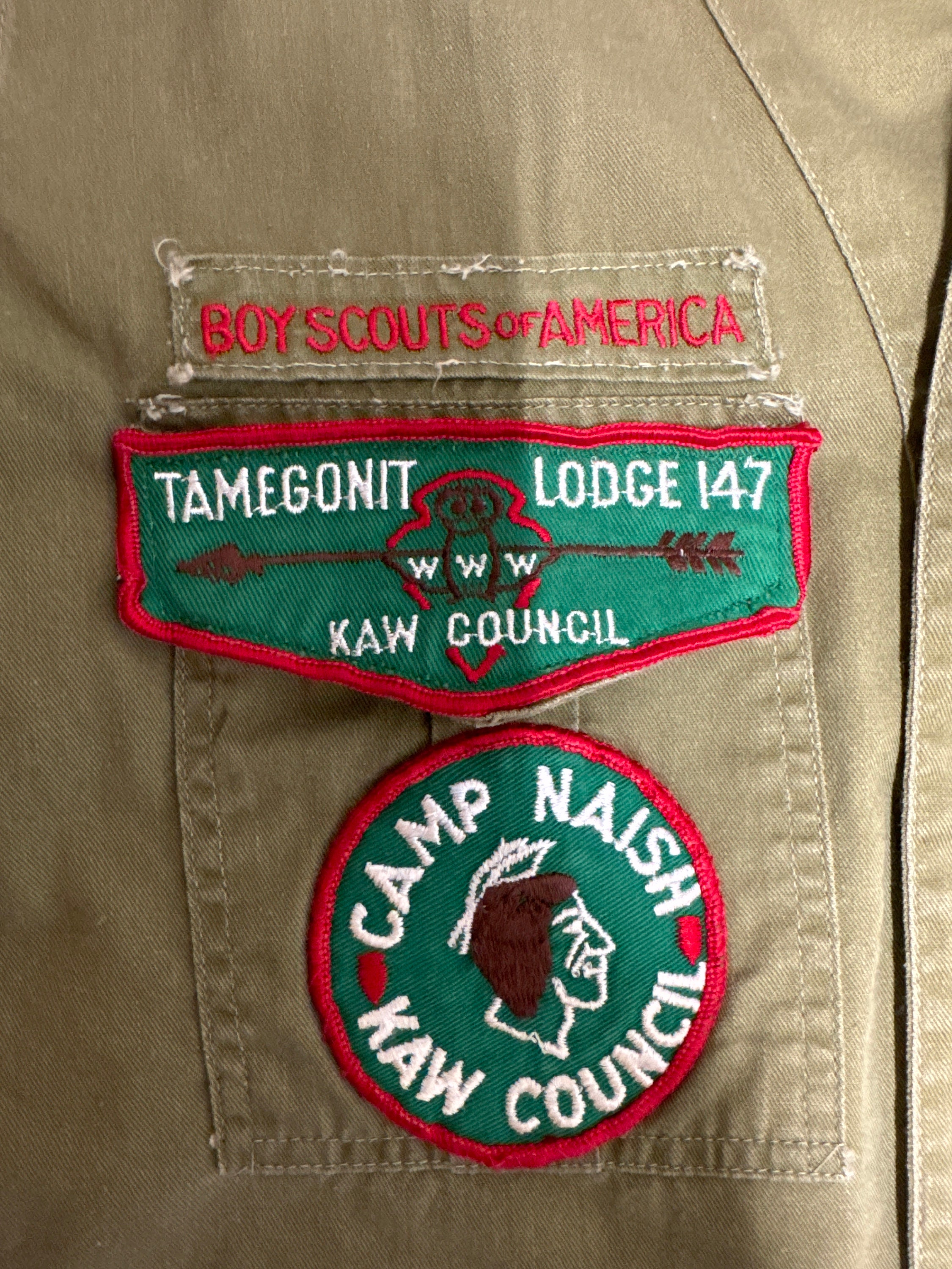 BSA Children's Vintage Collarless Boy Scout Uniform Shirt - Etsy