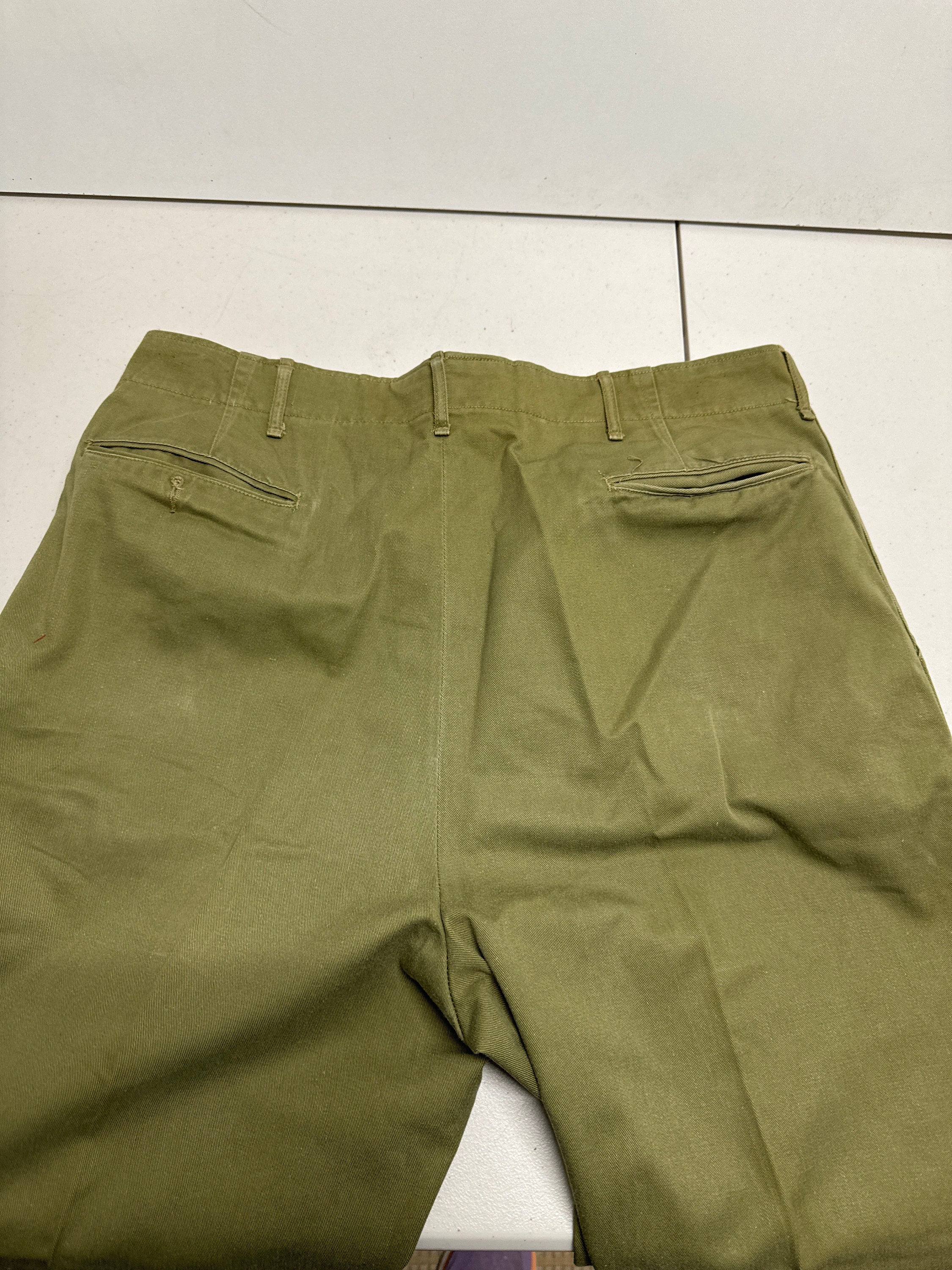 Vintage Boy Scout Uniform Pants 36" X 27.5" - Etsy