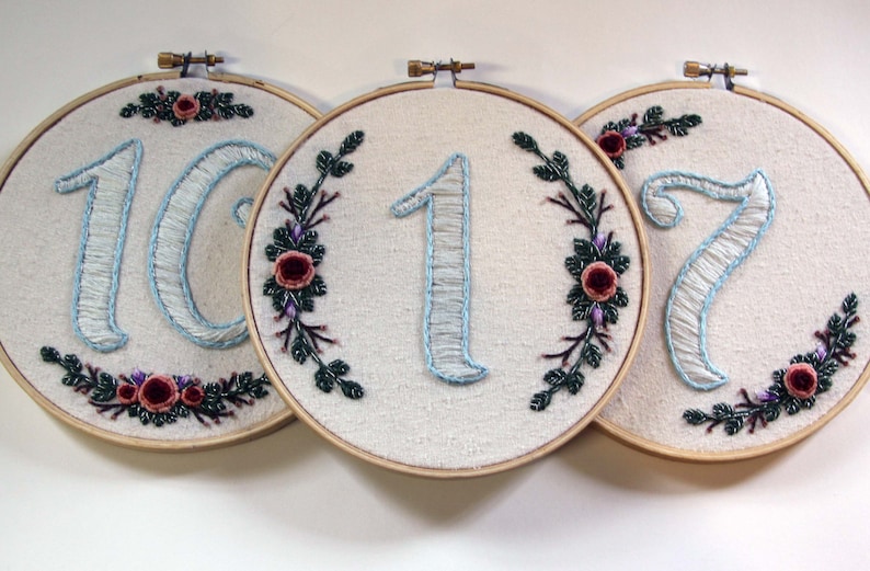 11 Embroidery Patterns for a Wedding