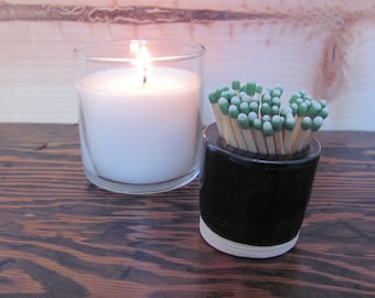 Match Striker White Handmade Ceramic Match Holder With | Etsy