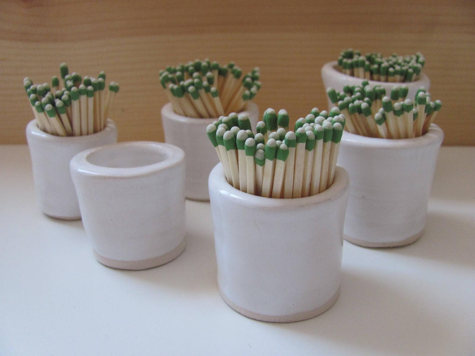 Match Striker White Handmade Ceramic Match Holder With | Etsy