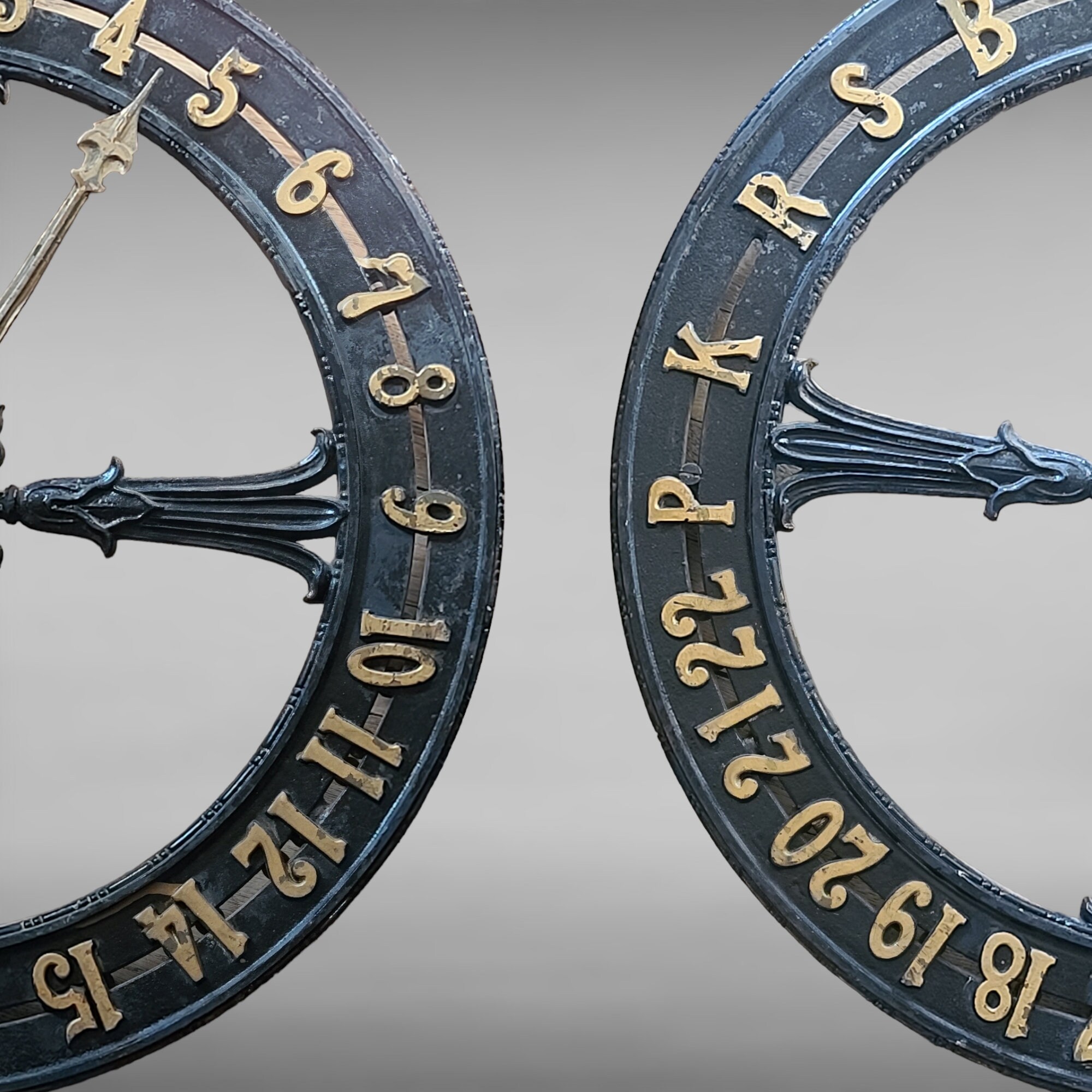 Antique Large Cast Iron Elevator Floor Indicator Dial - Etsy