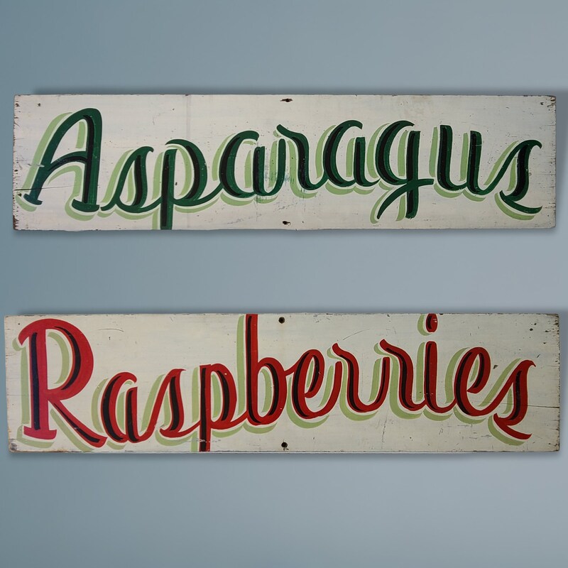 Vintage Farm Sign - Etsy