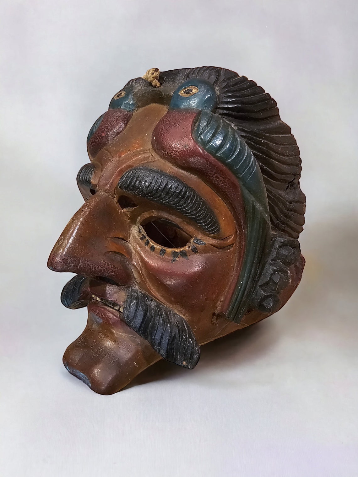 Exceptional Guatemalan Tecun Uman Mask - Etsy