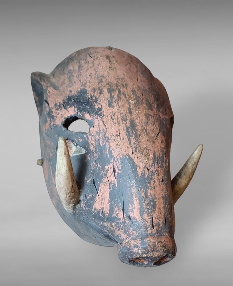 Antique Mexican or Guatemalan Wild Boar Mask - Etsy