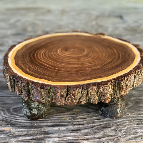 Wood Cake Stand - Shop Online - Etsy