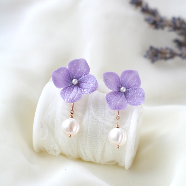 Lavender Earrings - Etsy