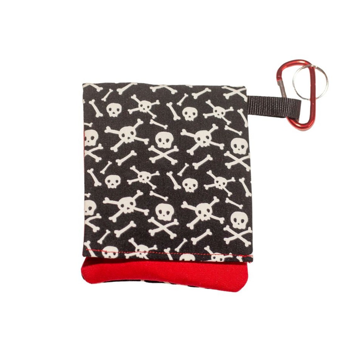 Skull Dog Poop Bag Dispenser, Dog Walk Essential, Poop Bag Holder, Poop ...