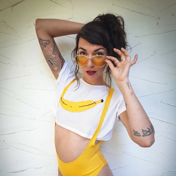 Crop Tops Underboob Etsy