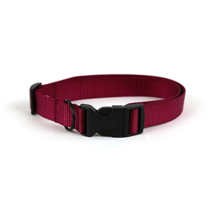Maroon Dog Collar - Etsy