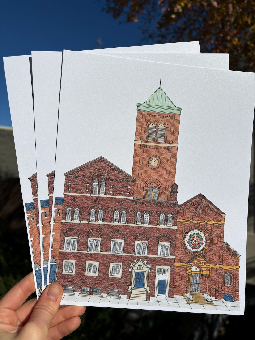 Fleisher Art Memorial Philadelphia, 8x10 Philly Print, Bella Vista ...