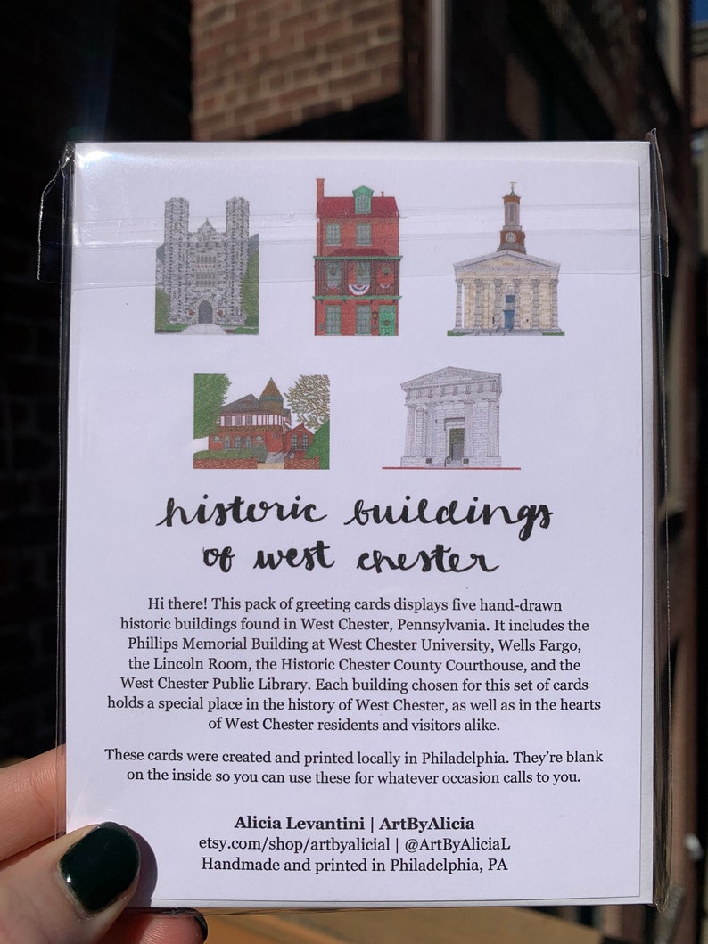 Historic West Chester Buildings Greeting Cards, West Chester Buildings ...