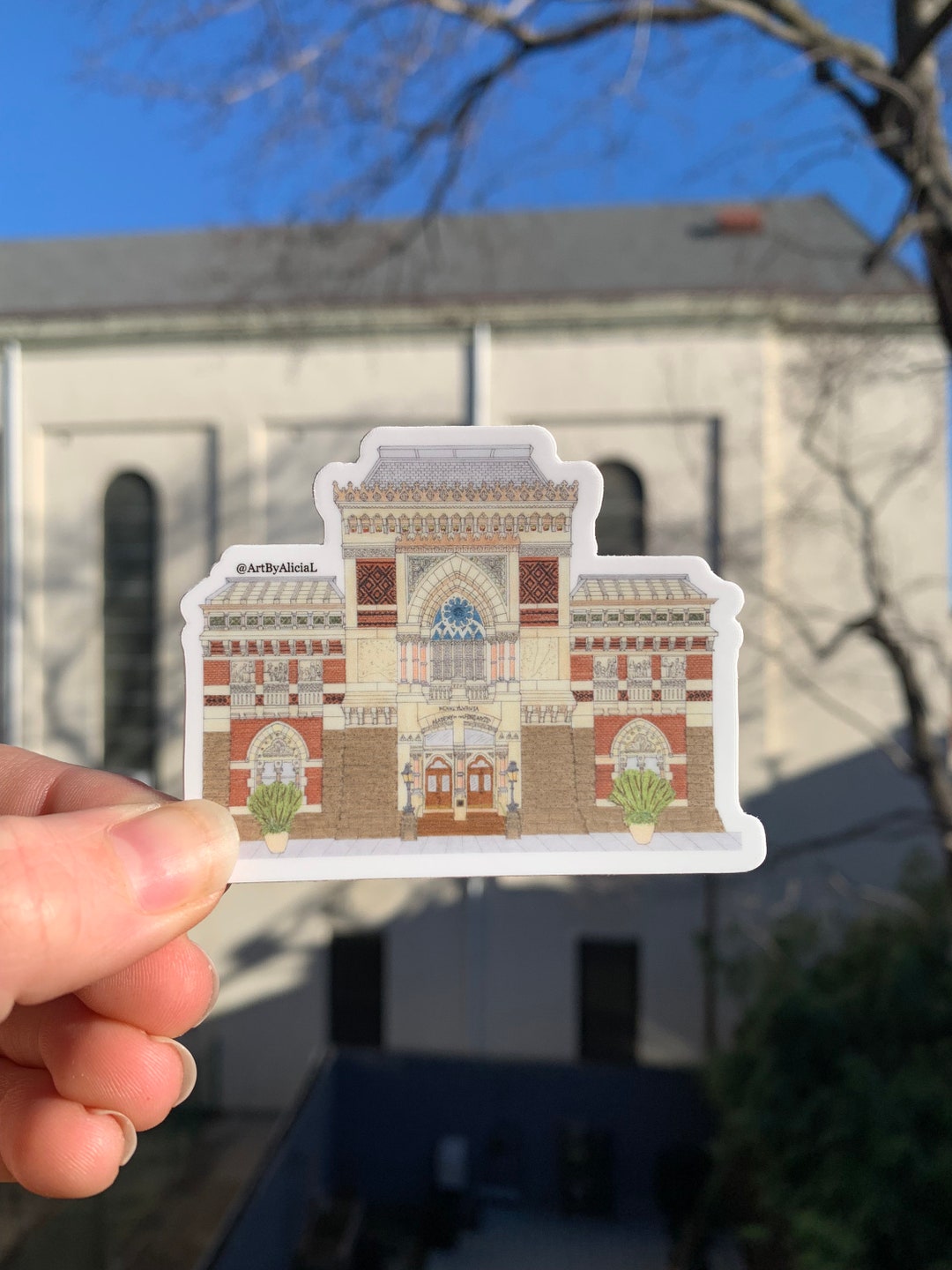 Pennsylvania Academy of the Fine Arts PAFA Sticker, PAFA Building ...