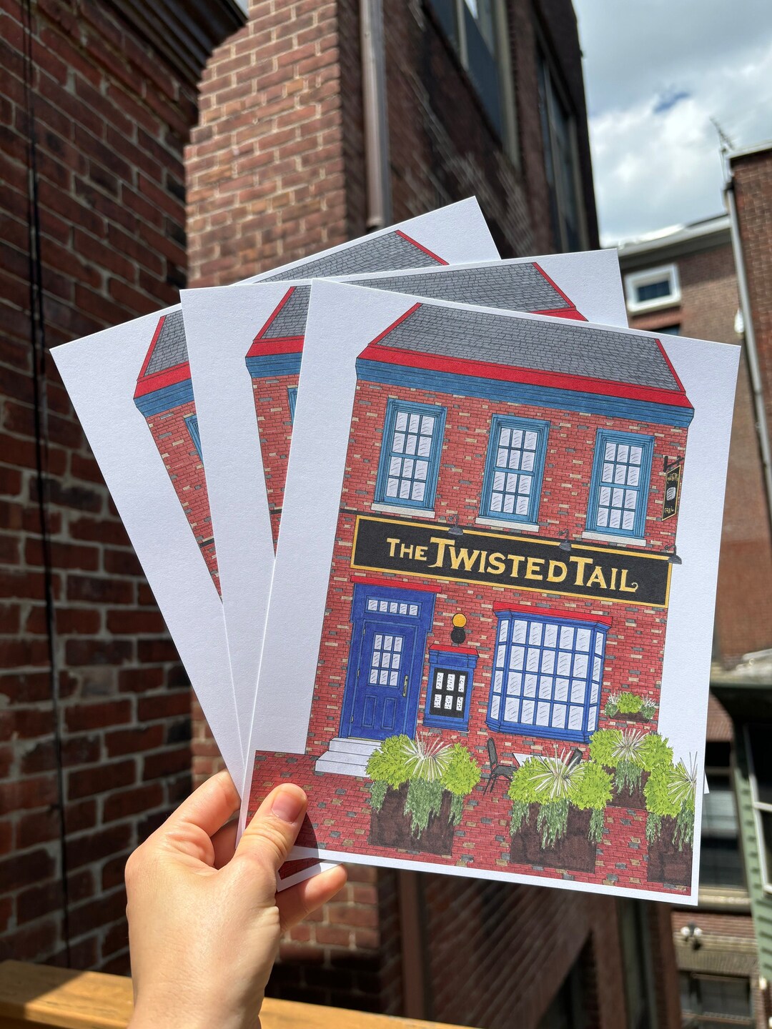 Twisted Tail Philadelphia Bar, 8x10 Philly Print, Philly Bar, Philly ...