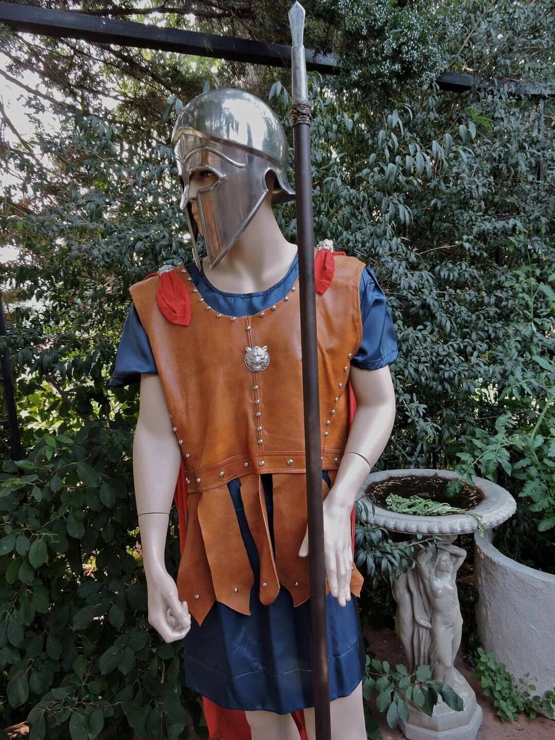 Leonidas Spartan Warrior Costume - Etsy