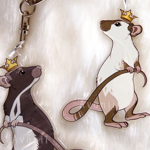 Royal Beasts: Rat Dumbo Fancy Pet Rat Mouse Rodent | Etsy
