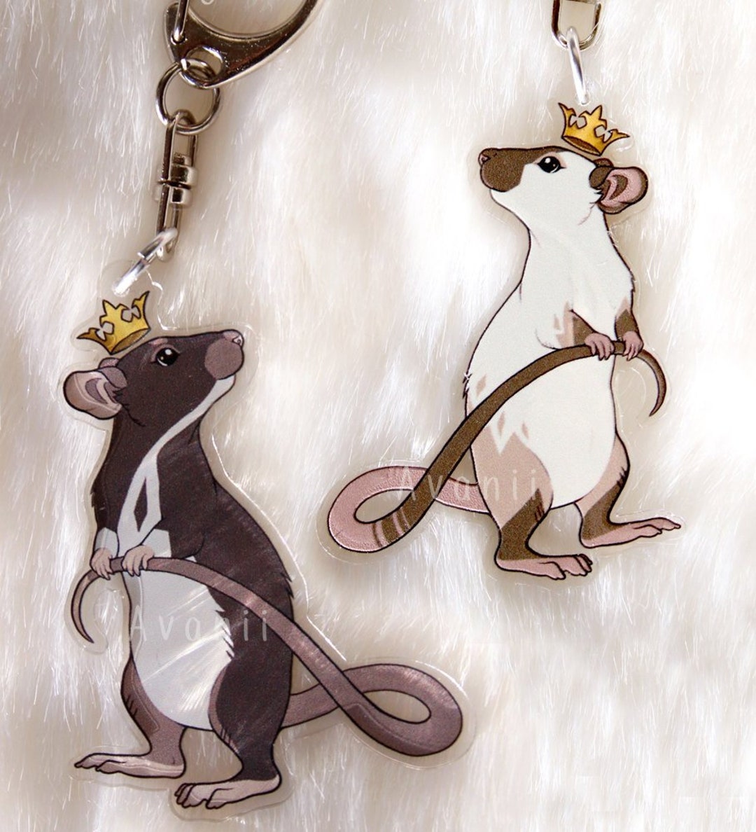Royal Beasts: Rat - Dumbo Fancy Pet Rat - Mouse - Rodent - Acrylic ...