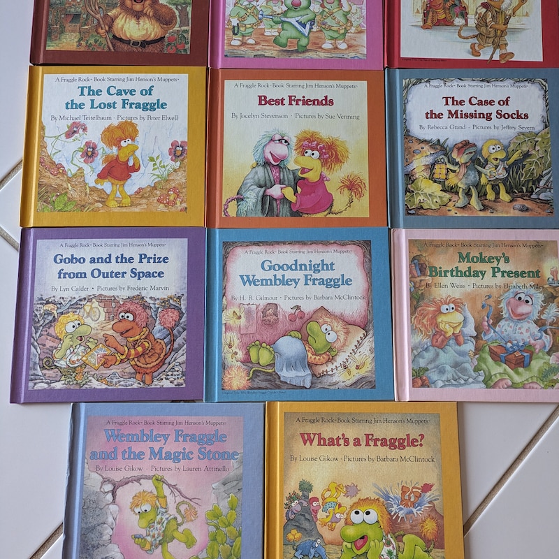 Fraggle Rock Books - Etsy