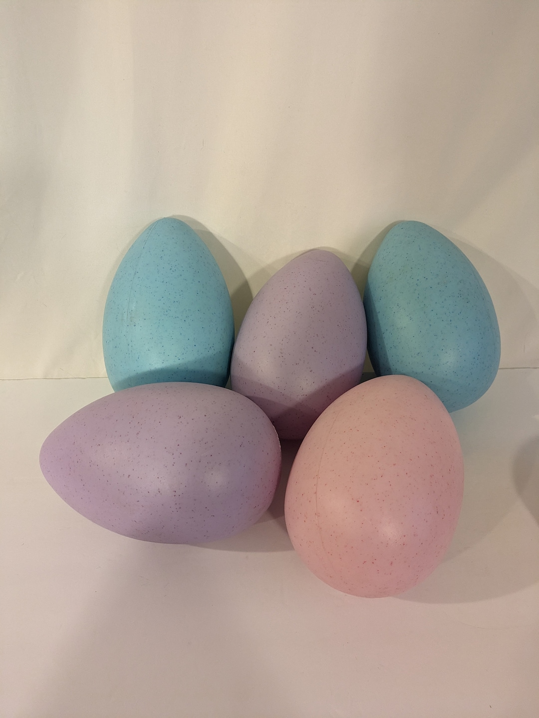 6 Easter Spring 8" Eggs Plastic Blow Mold Grand Venture 1998. - Etsy