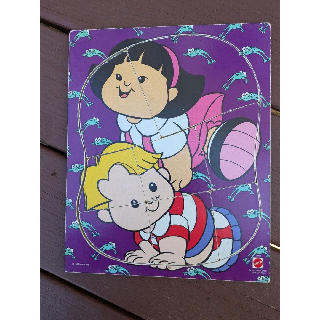 Mattel Fisher Price Little People Wooden Puzzles 8 Pieces - Etsy