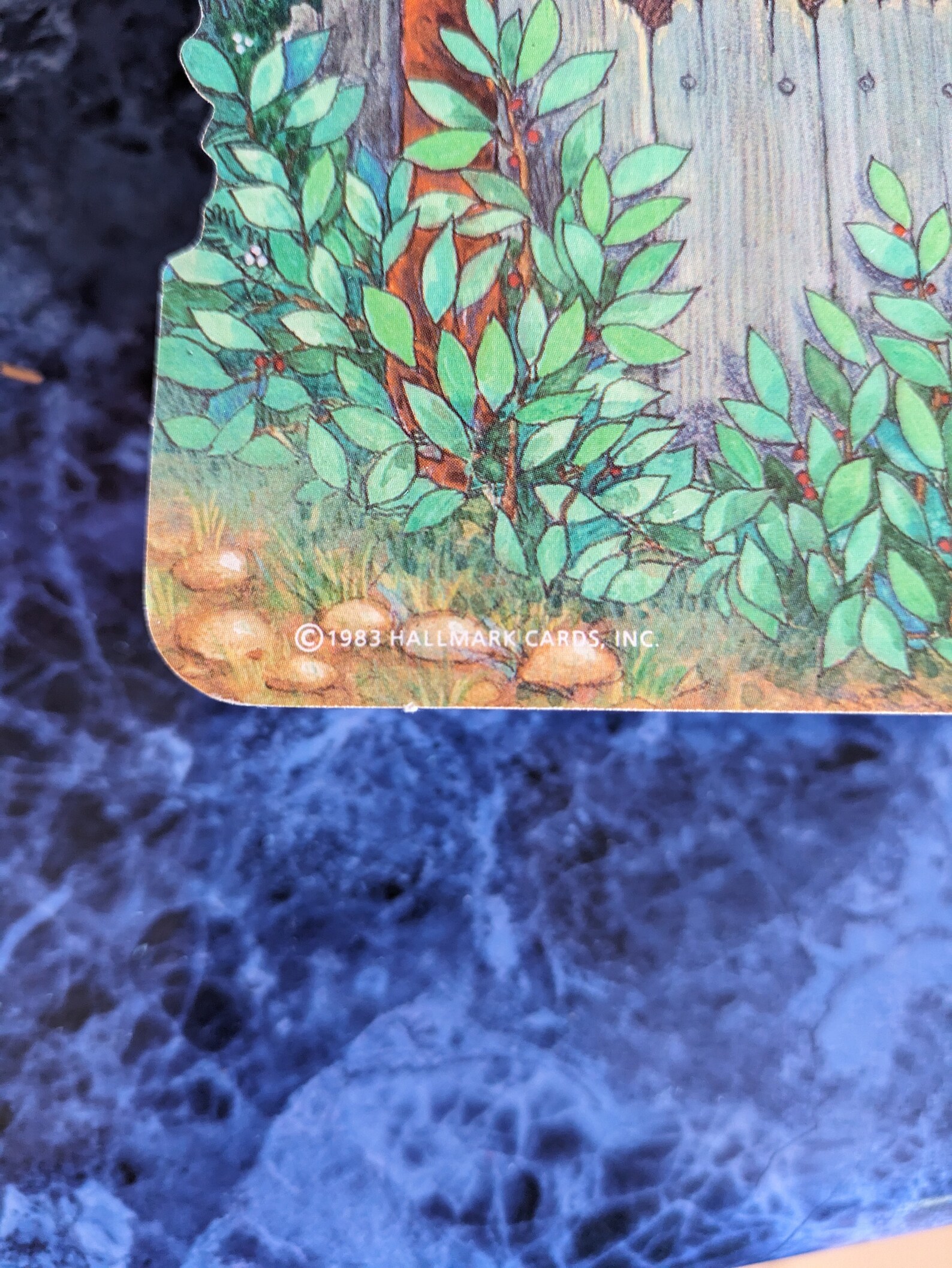 1983 Hallmark Nativity Scene Die Cut - Vintage Christmas Paper Decor ...