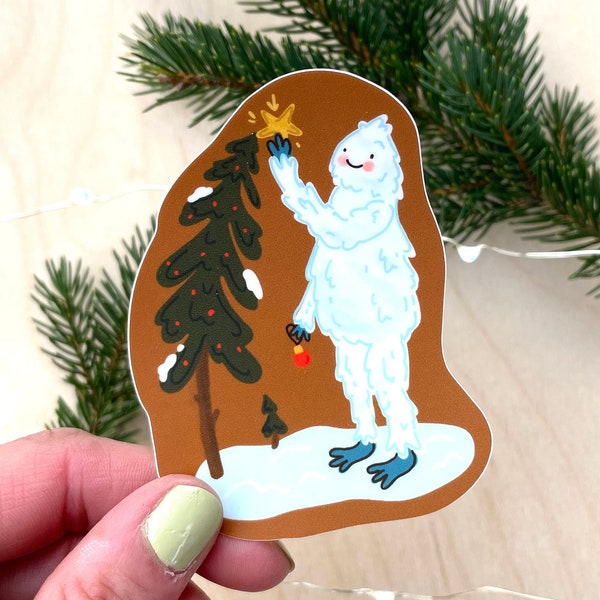 Vinyl Holiday Stickers - Etsy