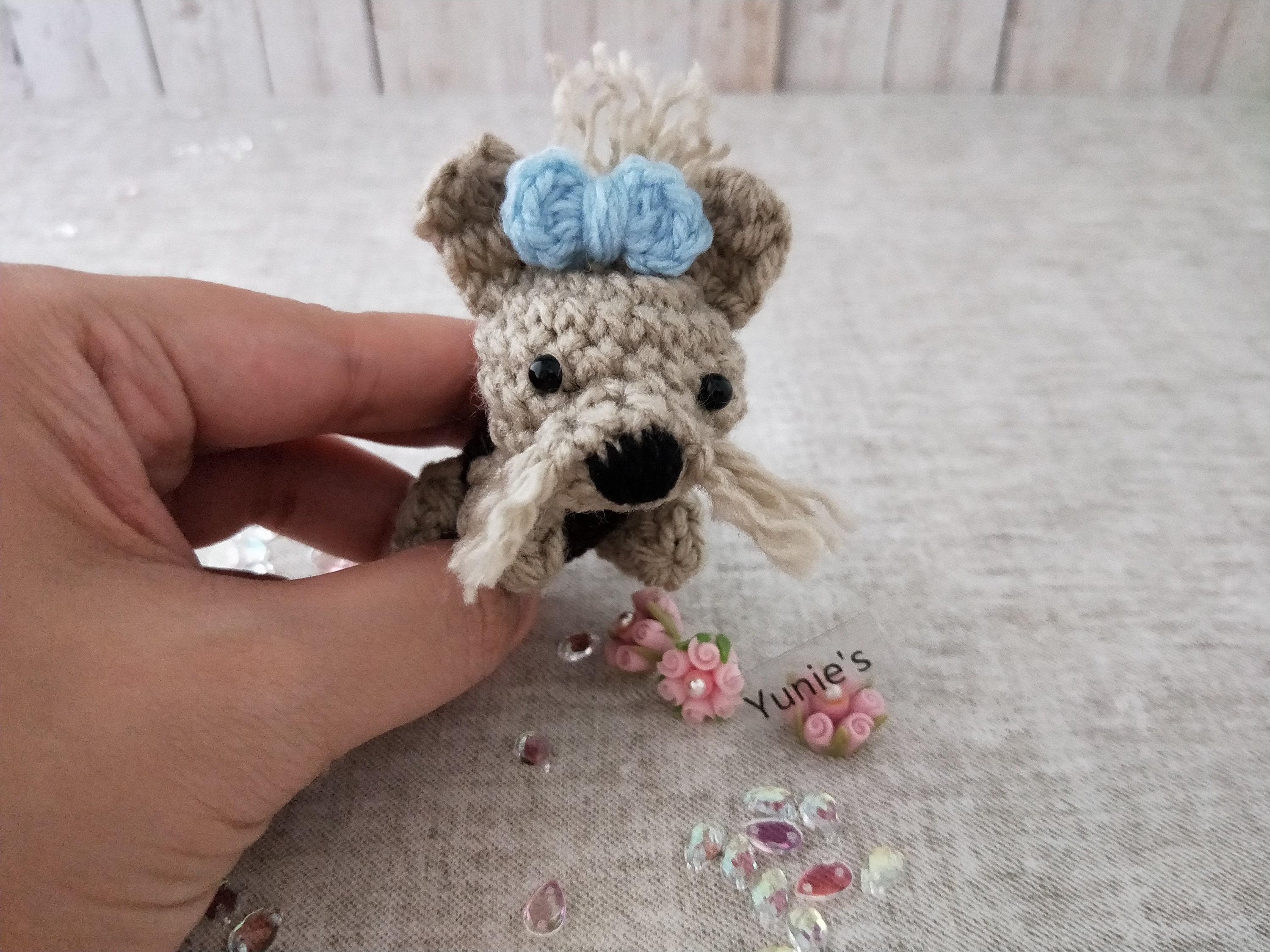 Crochet Dog Pattern : Amigurumi Terrier yorkshire Terrier - Etsy