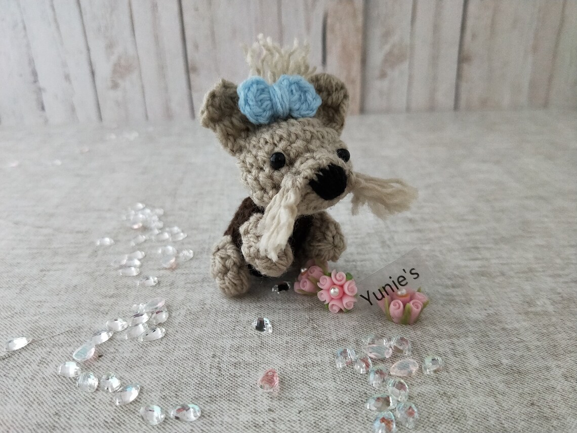 Crochet Dog Pattern : Amigurumi Terrier yorkshire Terrier - Etsy
