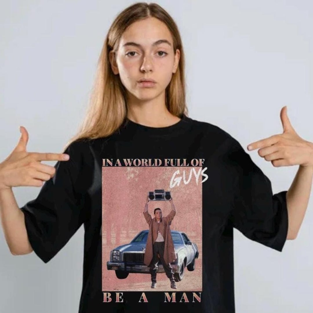 Say Anything 80s Movie Nostalgia Unisex Oversized Boxy Tee Lloyd Dobler ...