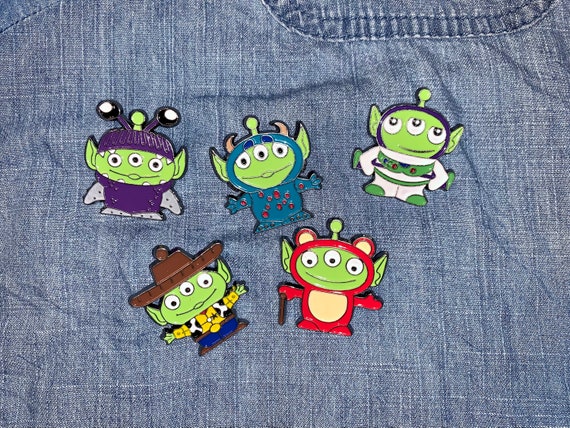 Green Alien Toy Story Cosplay Disney Metal Soft Enamel Pin | Etsy